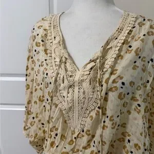 Shiraleah | Swim | Shiraleah Chicago Freya Cover Up Tan Animal Print ...